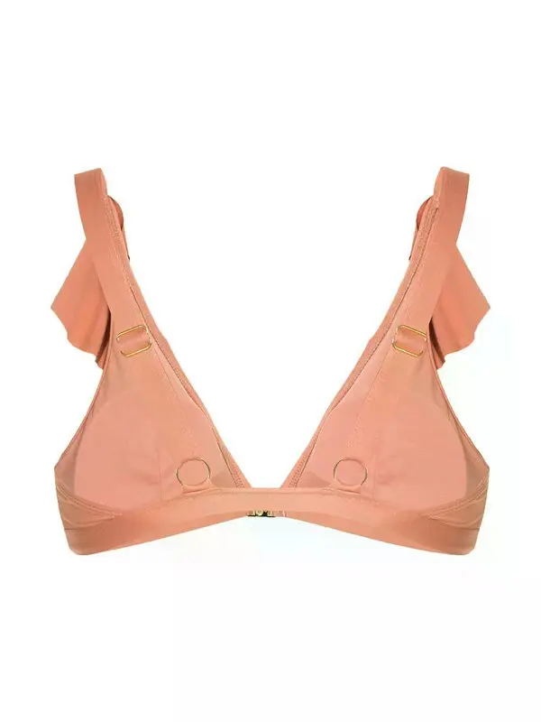 DUSKII Spritz Ruffled Bikini Top
