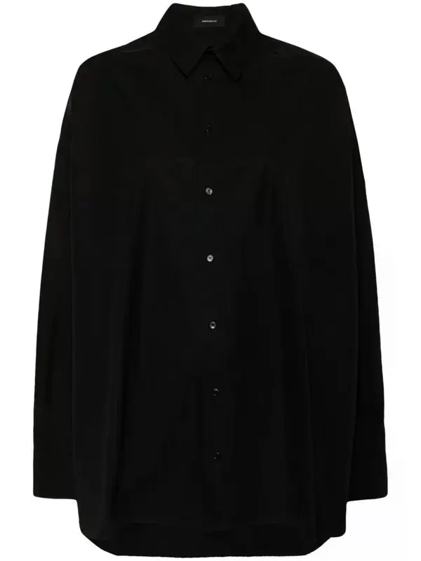 Wardrobe.NYC Mini Shirt Dress - Black
