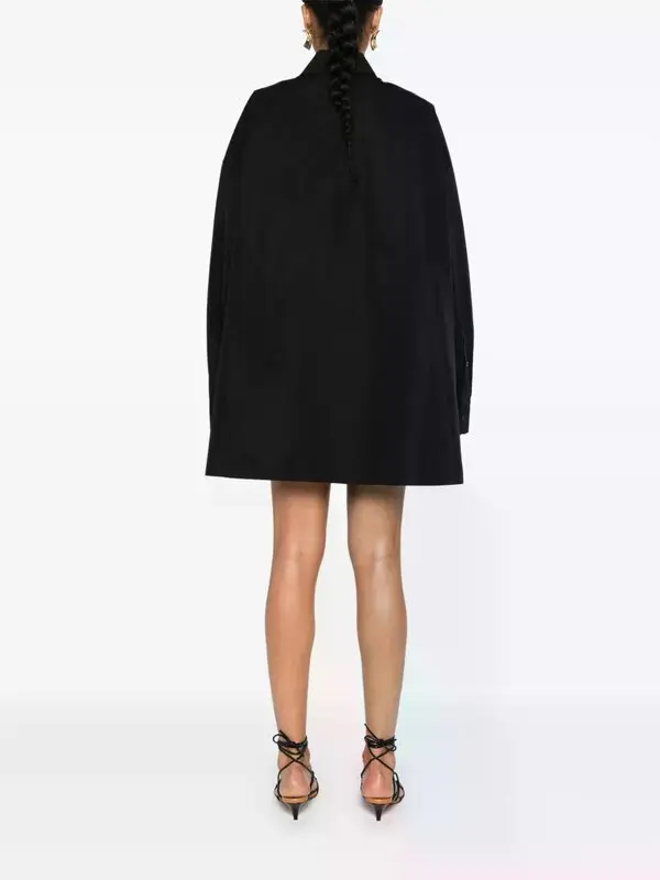 Wardrobe.NYC Mini Shirt Dress - Black