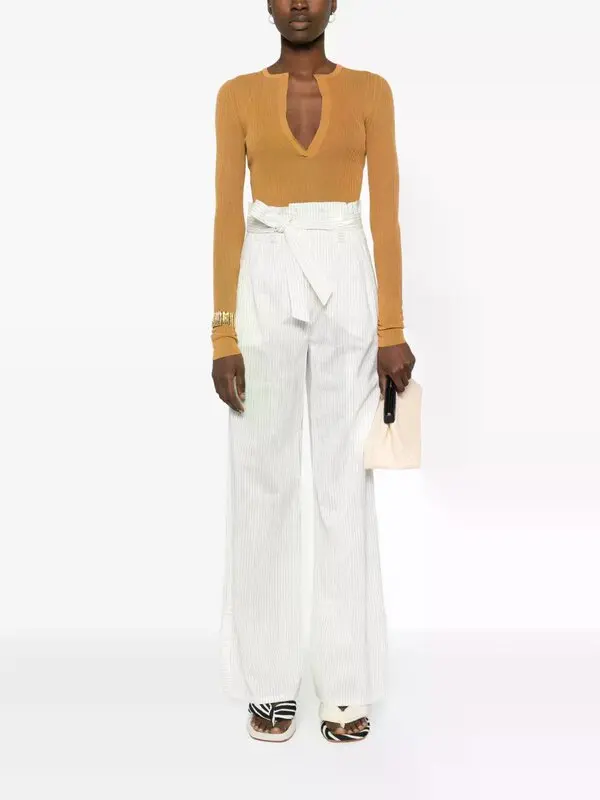 Max Mara Saggina Ribbed Silk Jumper