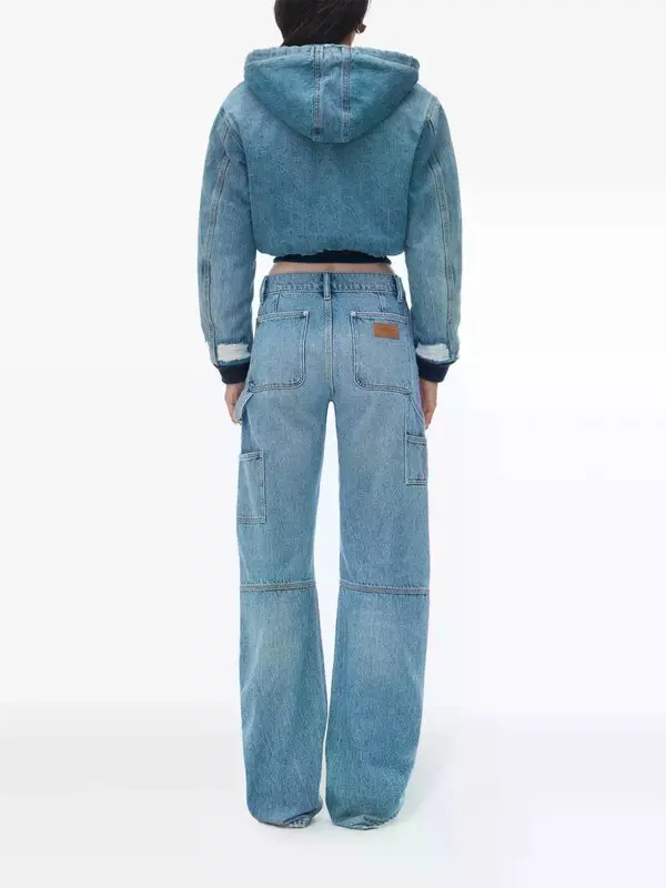 Alexander Wang Crystal Carpenter Jeans