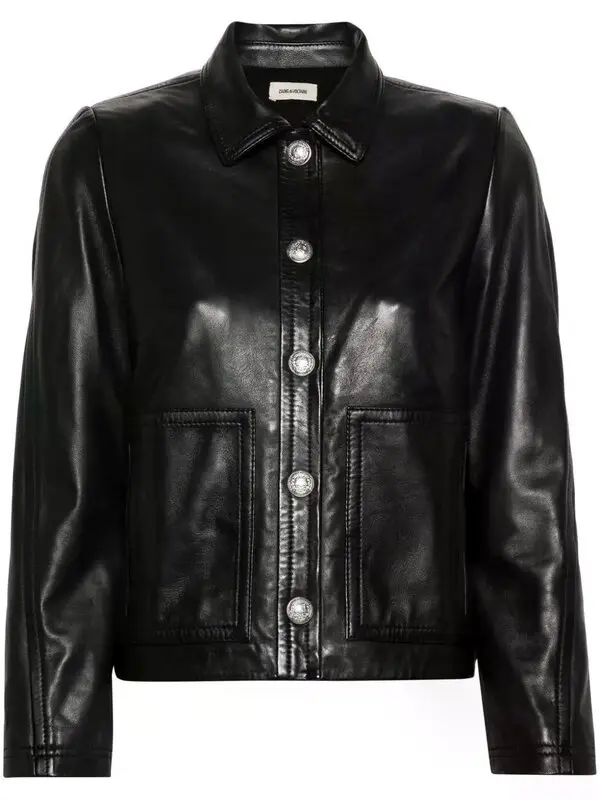 Zadig&Voltaire Lambskin Leather Jacket
