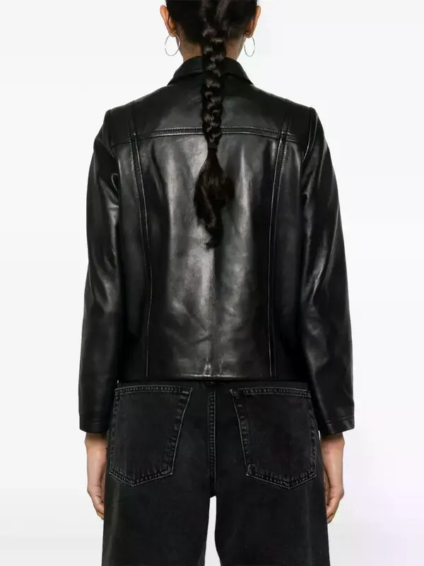 Zadig&Voltaire Lambskin Leather Jacket