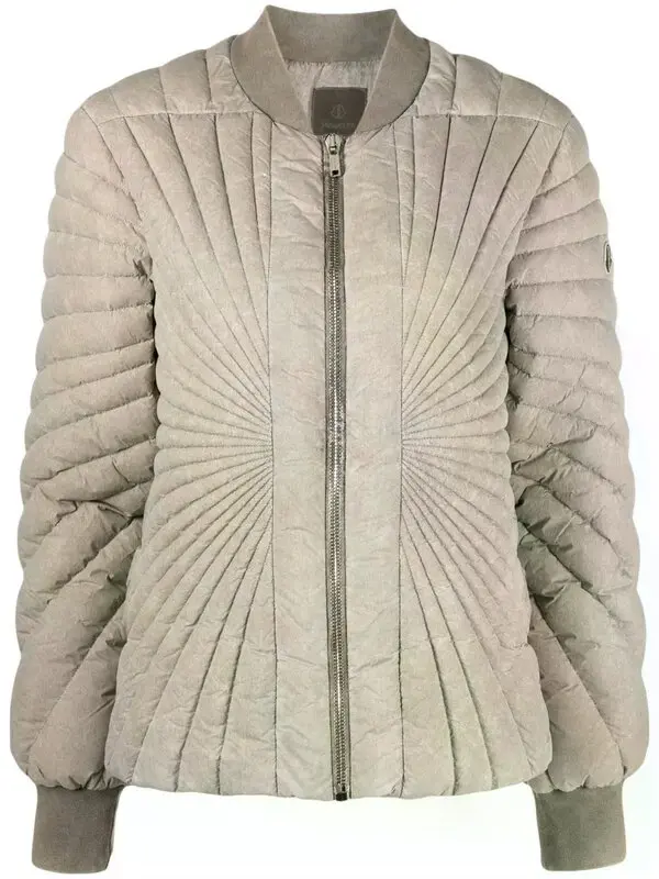 MONCLER + RICK OWENS Radiance Flight Padded Bomber Jacket