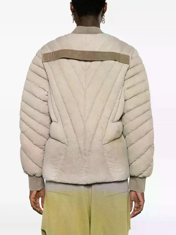 MONCLER + RICK OWENS Radiance Flight Padded Bomber Jacket