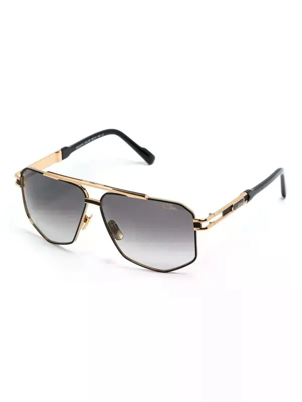 Cazal 9110 Pilot-frame Sunglasses - Black