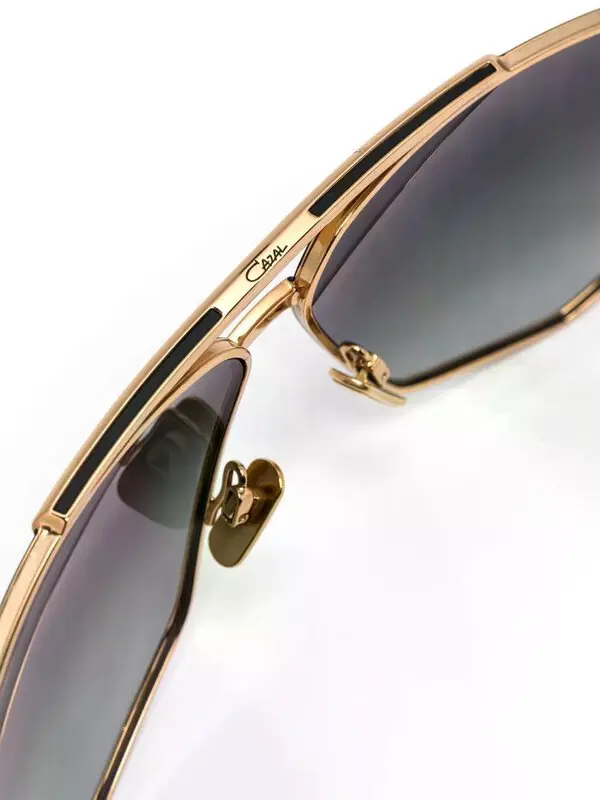 Cazal 9110 Pilot-frame Sunglasses - Black