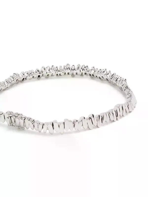 SUZANNE KALAN 18kt White Gold Diamond Bracelet