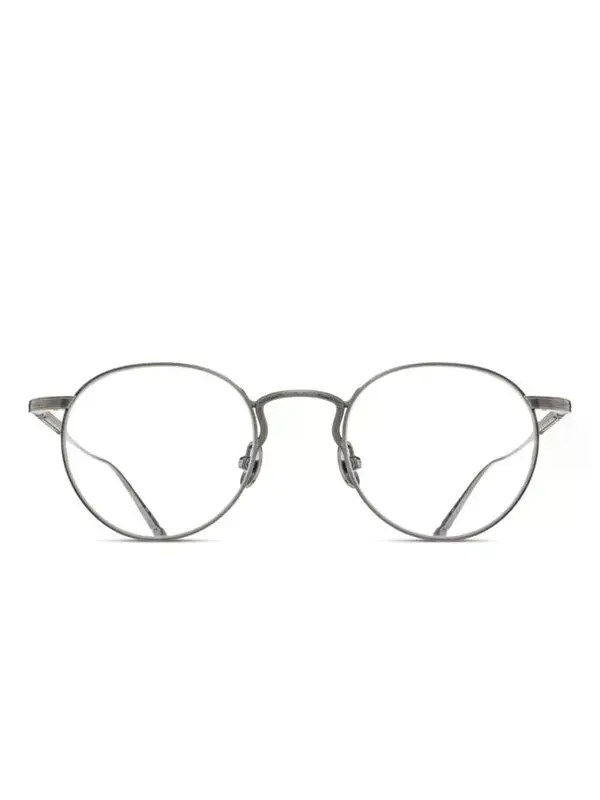 Matsuda Round-frame Glasses - Silver