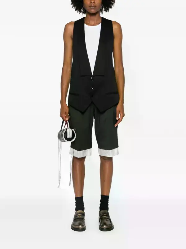 MAISON MARGIELA Shawl-lapel Panelled Waistcoat
