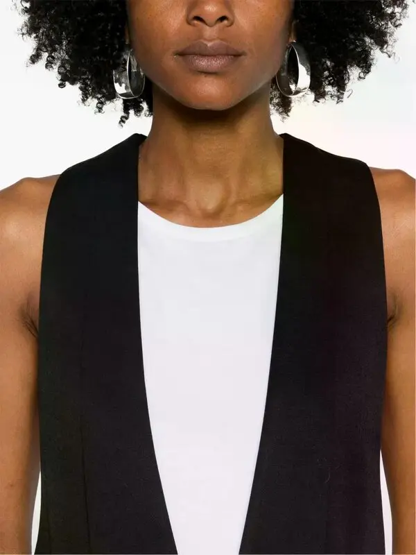 MAISON MARGIELA Shawl-lapel Panelled Waistcoat