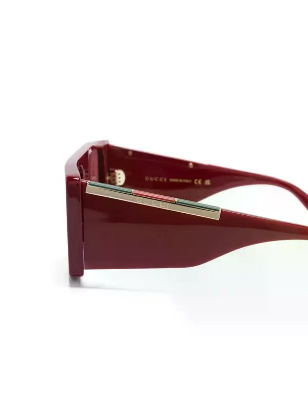 Gucci Rectangle-frame Sunglasses