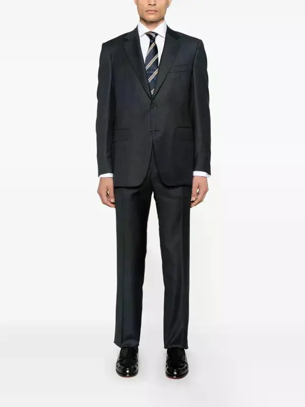 Canali Wool Suit - Blue