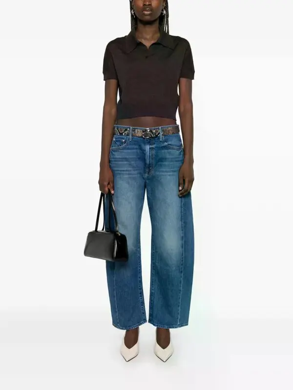 MOTHER The Full-pipe Flood Jeans