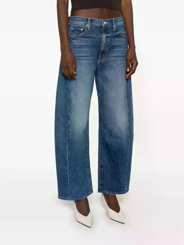 MOTHER The Full-pipe Flood Jeans
