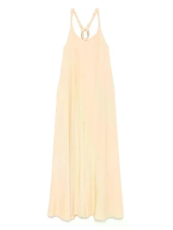 Patrizia Pepe Ring Hardware Detailed Maxi Dress