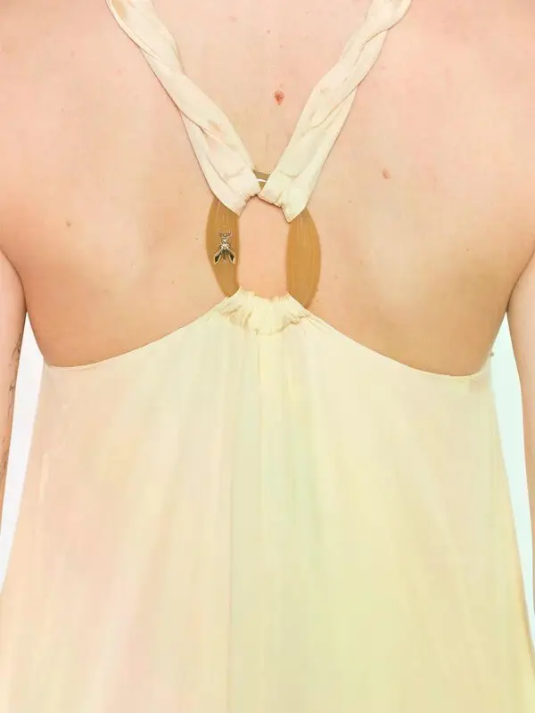 Patrizia Pepe Ring Hardware Detailed Maxi Dress