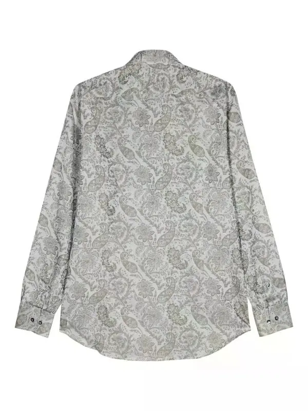 Etro Floral Paisley Shirt - Neutrals