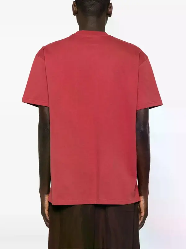 Carhartt Work In Progress American Script Organic Cotton T-shirt - Red