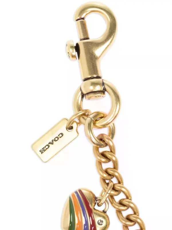COACH Charm-embellished Keychain