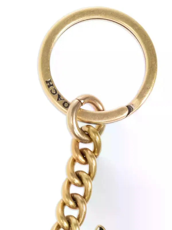 COACH Charm-embellished Keychain
