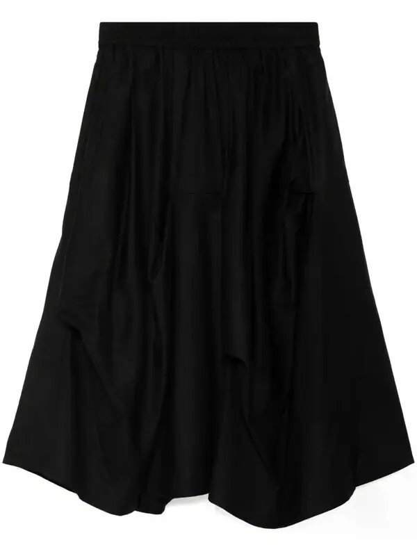 B+AB Draped A-line Skirt