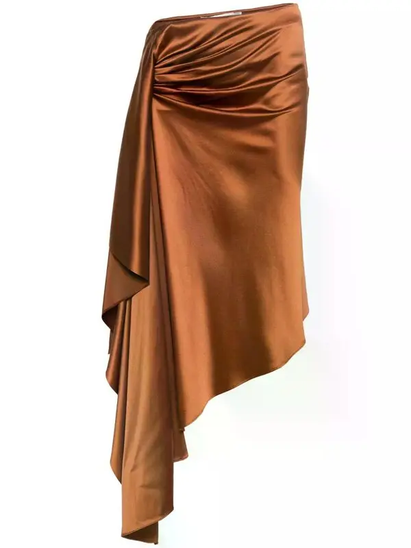 Christopher Esber Cusco Silk Midi Skirt