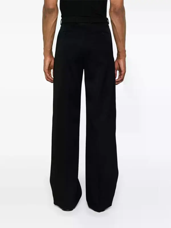 LANVIN X Future Belted Straight Trousers