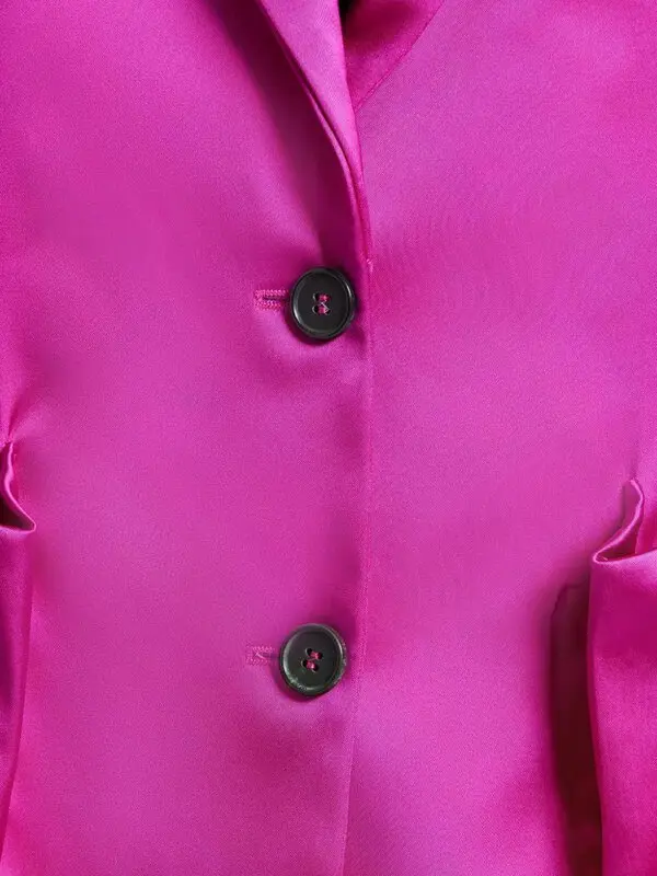 TOM FORD Single-breasted Satin Blazer