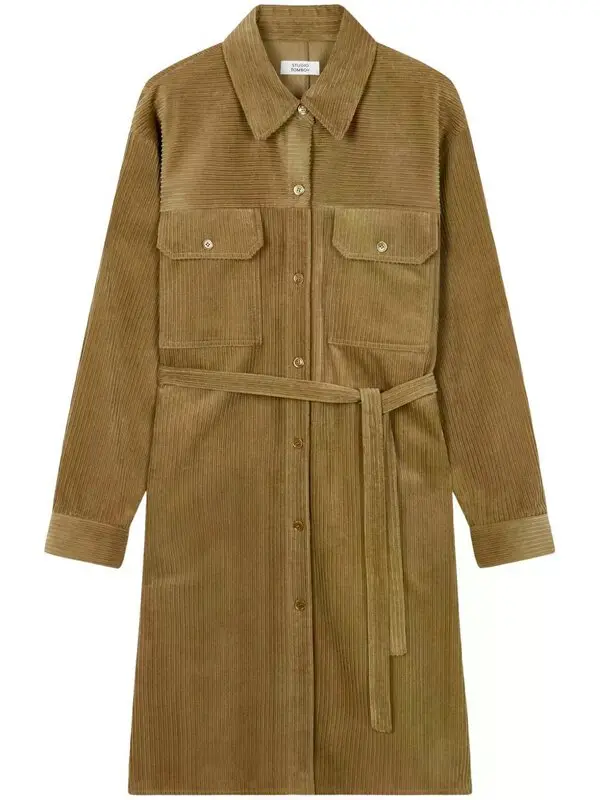 STUDIO TOMBOY Corduroy Dress - Neutrals