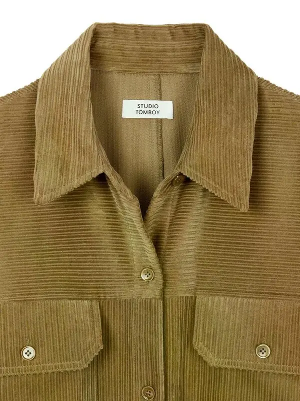 STUDIO TOMBOY Corduroy Dress - Neutrals