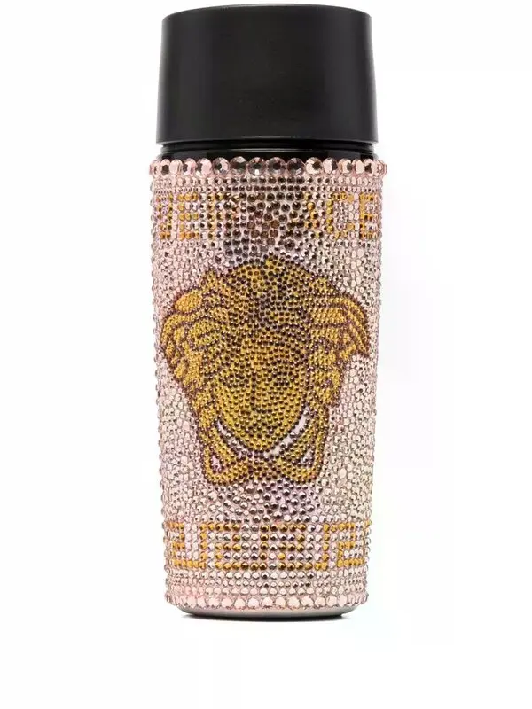 Versace Embellished-medusa Mug - Pink