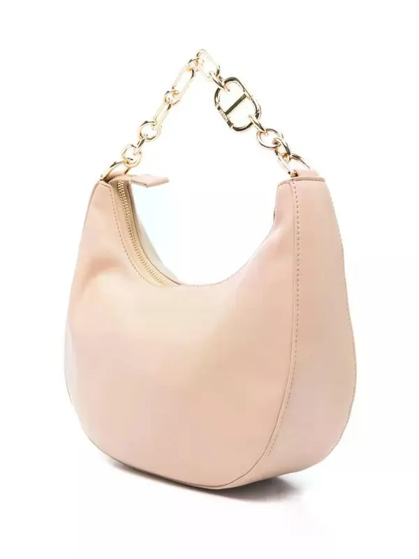 TWINSET Croissant Tote Bag - Neutrals