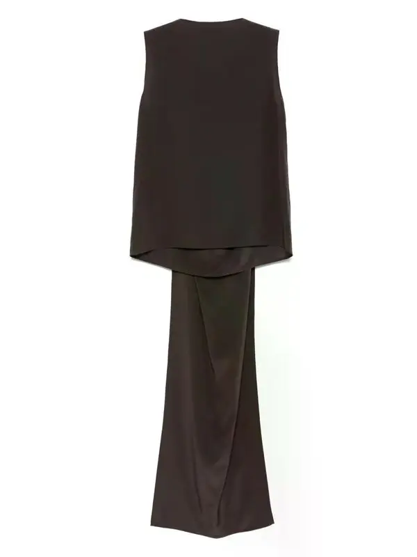 P.a.r.o.s.h Silk Sleeveless Blouse