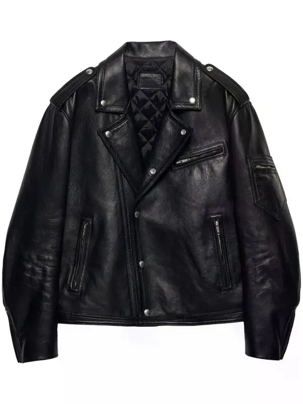 Prada Leather Biker Jacket