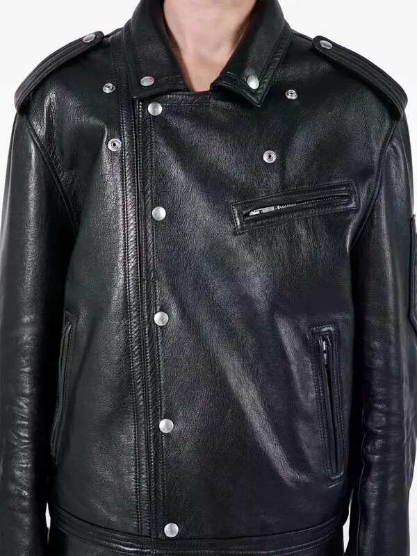 Prada Leather Biker Jacket
