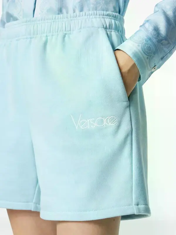 Versace 1979 Re-edition Embroidered Track Shorts