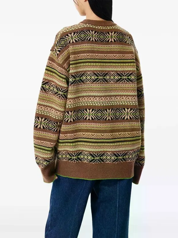STUDIO TOMBOY Fair Isle Intarsia Knit Sweater