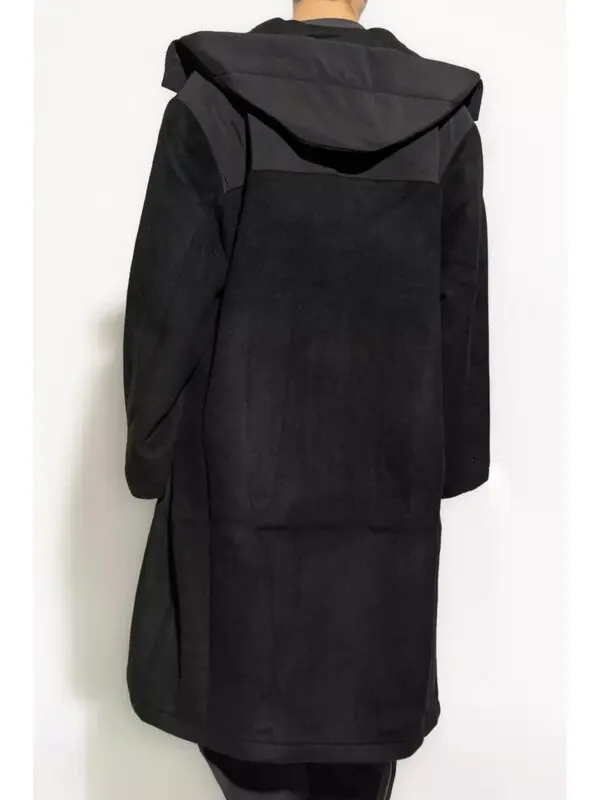 Y3 Hooded Trench Coat