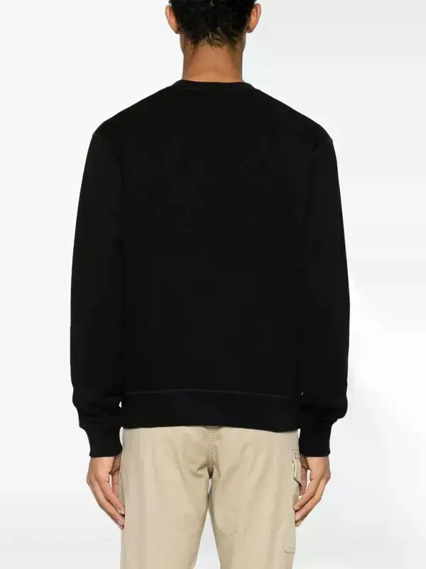 Dsquared2 Icon Blur Cool Fit Cotton Sweatshirt - Black