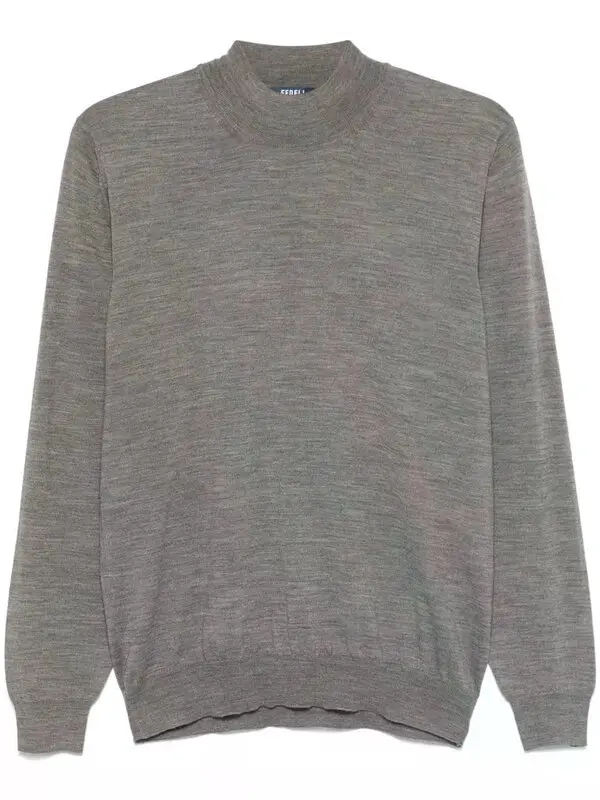 Fedeli Derby Virgin Wool Sweater