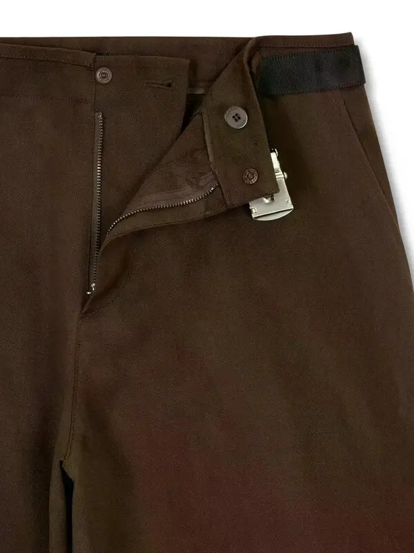 STUDIO TOMBOY Belted Wool Trousers