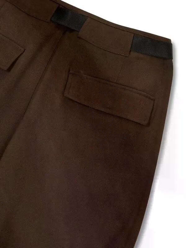 STUDIO TOMBOY Belted Wool Trousers