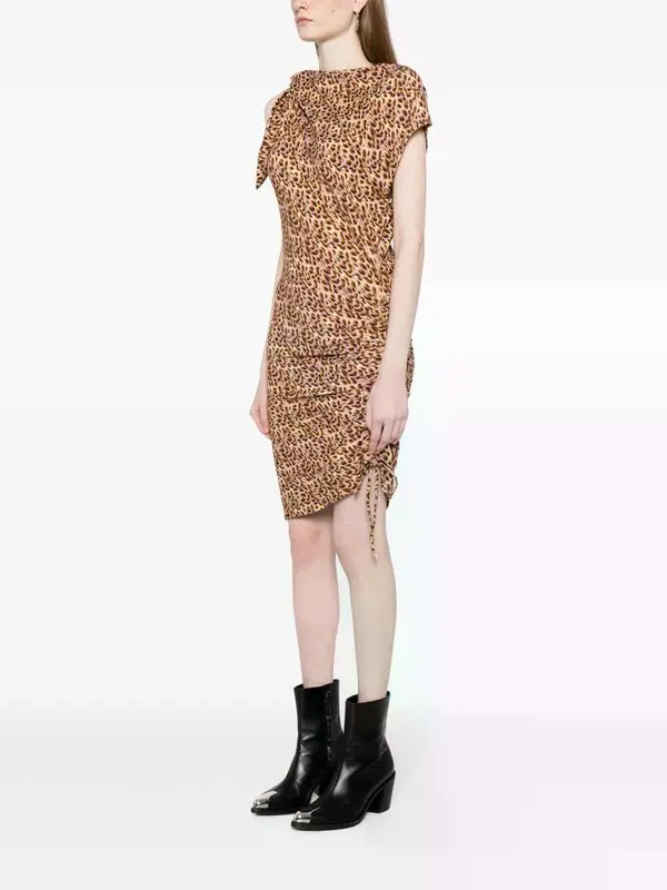 MARANT ETOILE Jeffy Abstract-print Mini Dress
