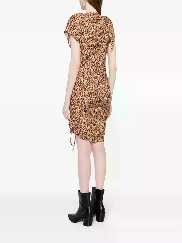 MARANT ETOILE Jeffy Abstract-print Mini Dress