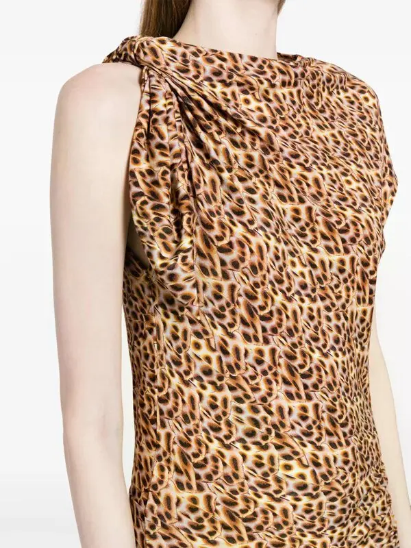 MARANT ETOILE Jeffy Abstract-print Mini Dress