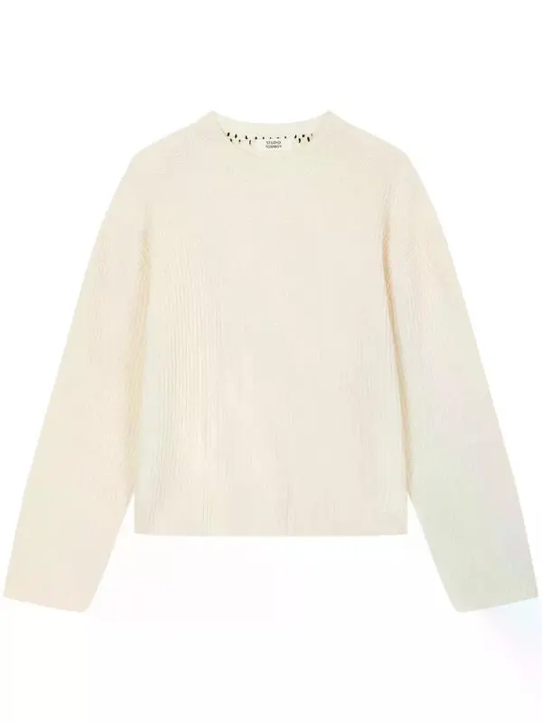 STUDIO TOMBOY Decorative-stitching Jumper