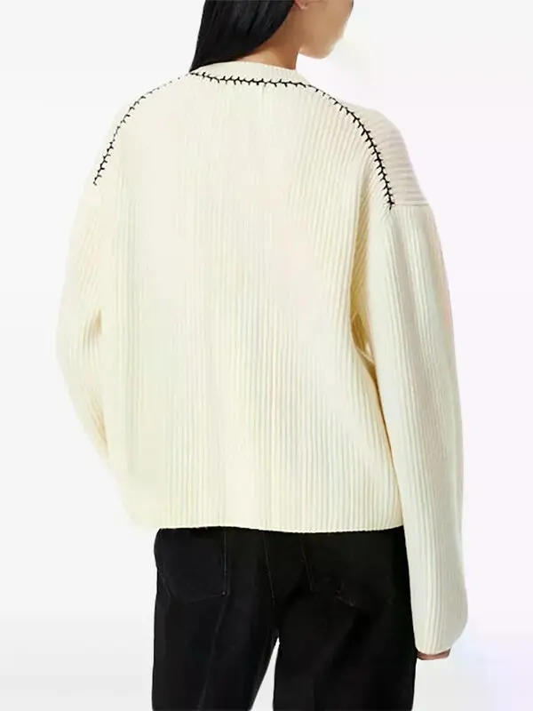 STUDIO TOMBOY Decorative-stitching Jumper