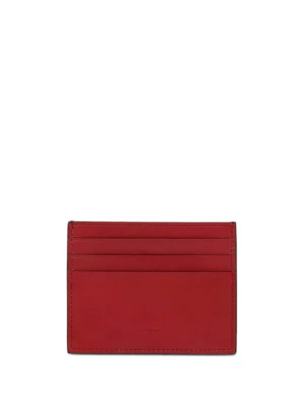 FERRAGAMO Gancini Two-tone Cardholder - Black