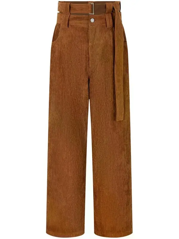 STUDIO TOMBOY Wide-leg Corduroy Trousers